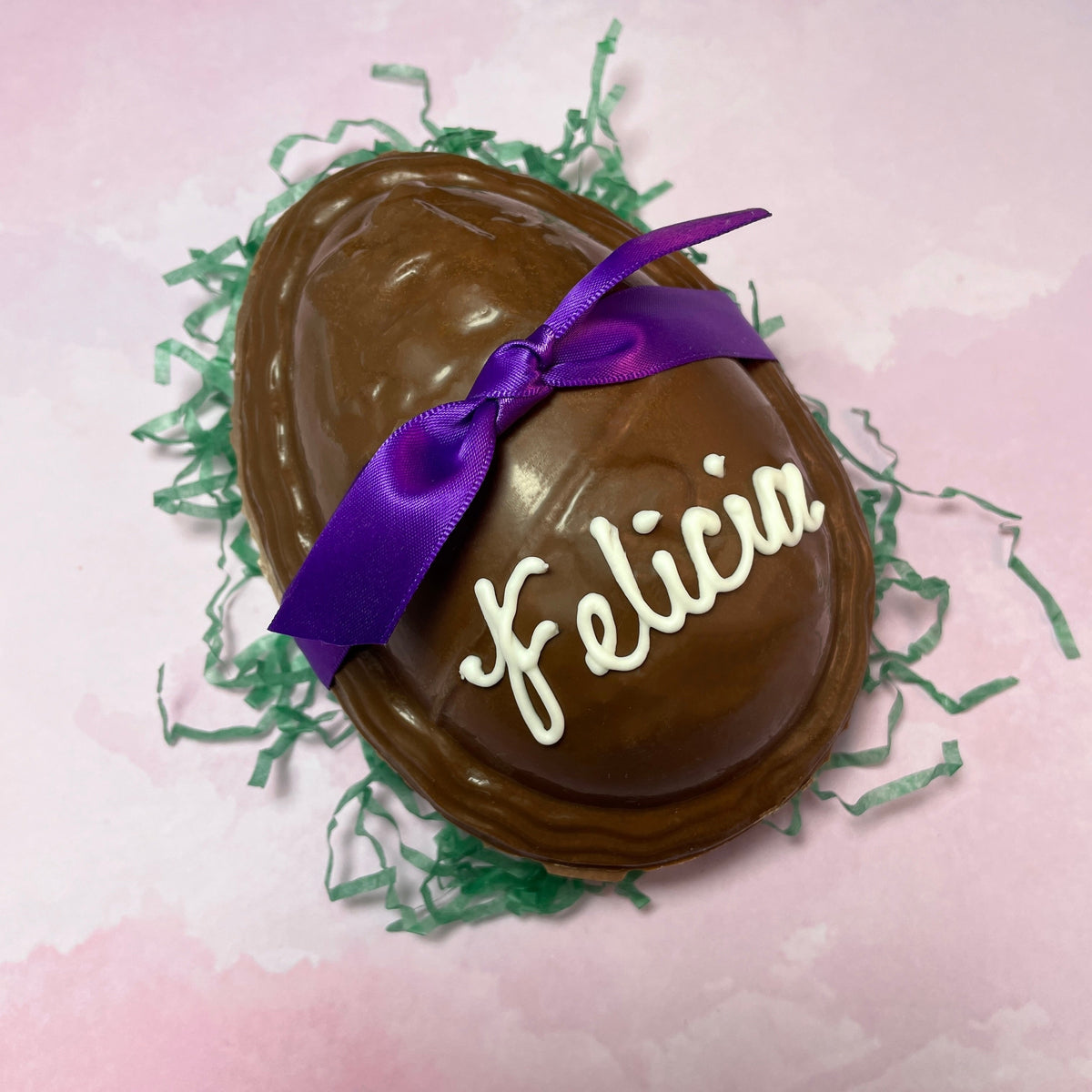 Easter Tradition: Chocolate Eggs with Custom Names... and it's FREE!
