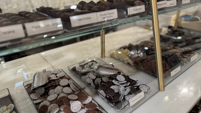 Shop the Case at Lore's Chocolates